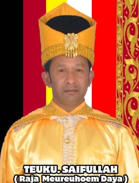 Keturunan ke-13 raja Daya – Daya Teuku Saifullah Bin Teuku Hasymi El ...